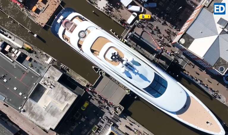 The 2025 FAITH Yacht • A New $200M Superyacht for Lawrence Stroll