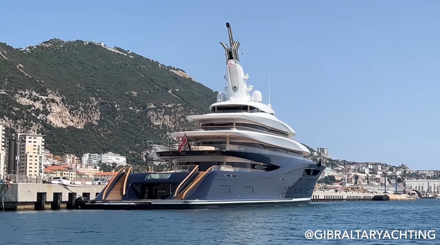 AVANCE: Por dentro del superyate de hidrógeno de Patrick Dovigi