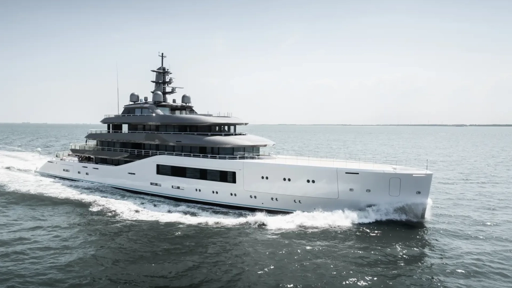 PANGEA Yacht (2025): Innenliegende 80 Meter lange $200M Amels Superyacht
