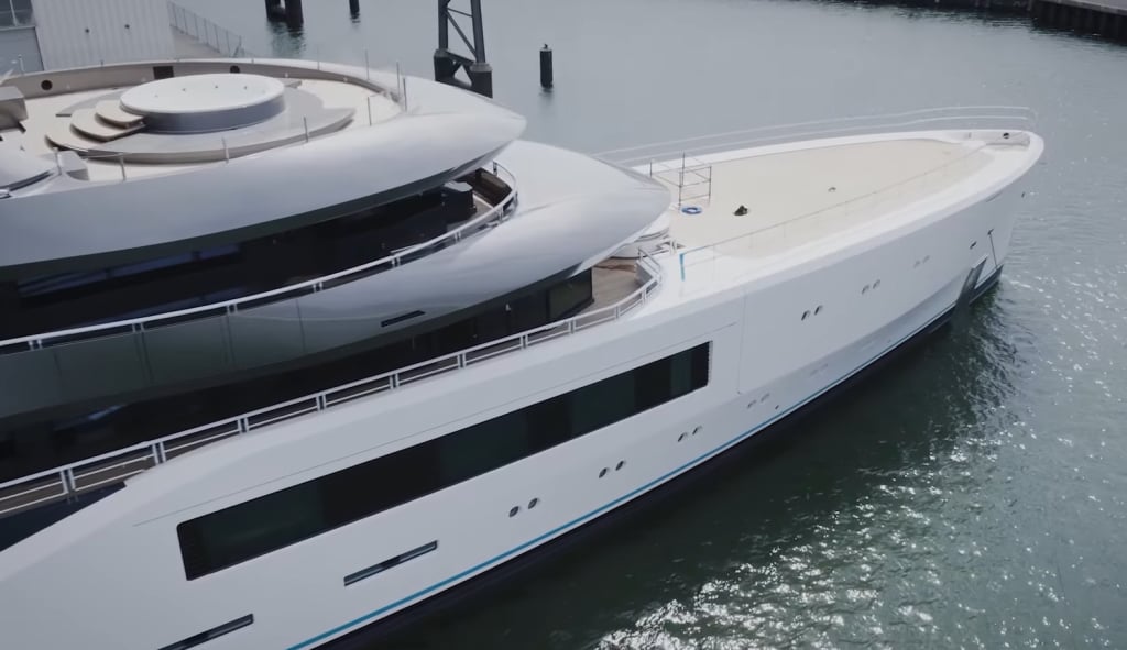 PANGEA Yacht (2025): Innenliegende 80 Meter lange $200M Amels Superyacht
