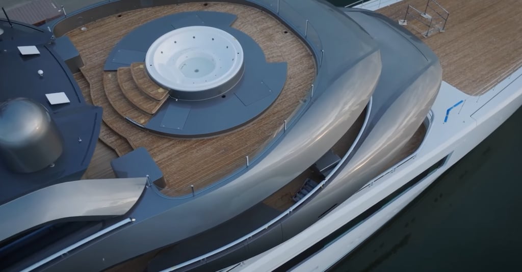 PANGEA Yacht (2025): Innenliegende 80 Meter lange $200M Amels Superyacht