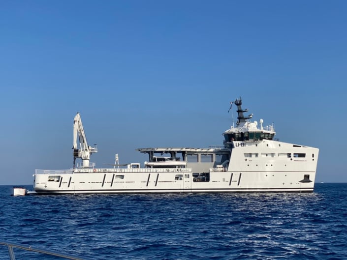 WINGMAN Yacht • Mark Zuckerberg $100M Support Vessel